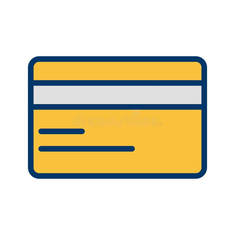 Illustration Credit Card Icon for Personal and Commercial Use. Stock ...
