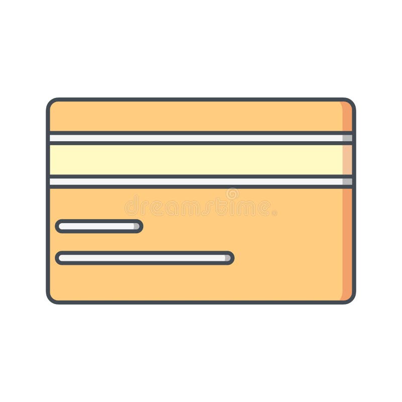 Illustration Credit Card Icon for Personal and Commercial Use. Stock ...
