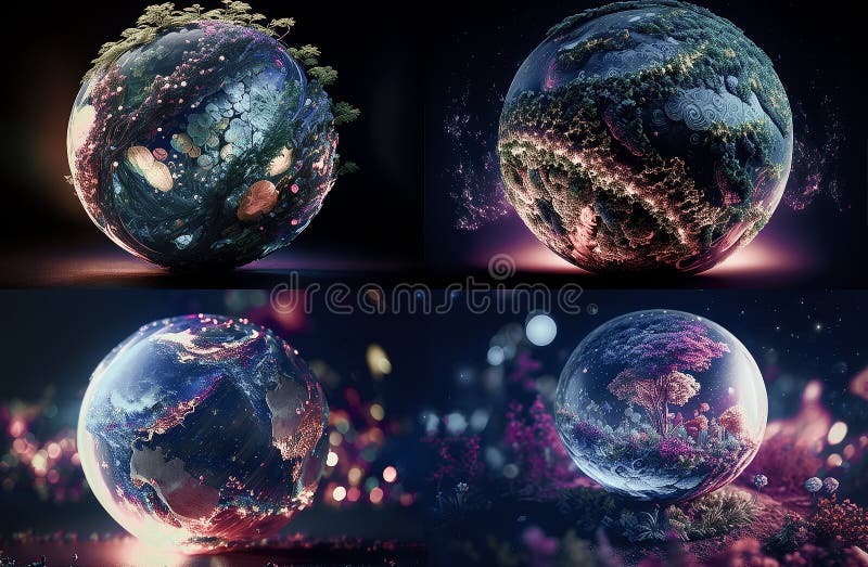 World balls stock illustration. Illustration of circular - 265287709