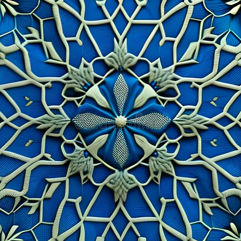 Illustration of Crochet Pattern Stock Illustration - Illustration of ...