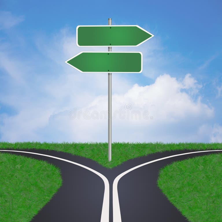 Crossroad Signal Stock Illustrations – 4,199 Crossroad Signal Stock ...