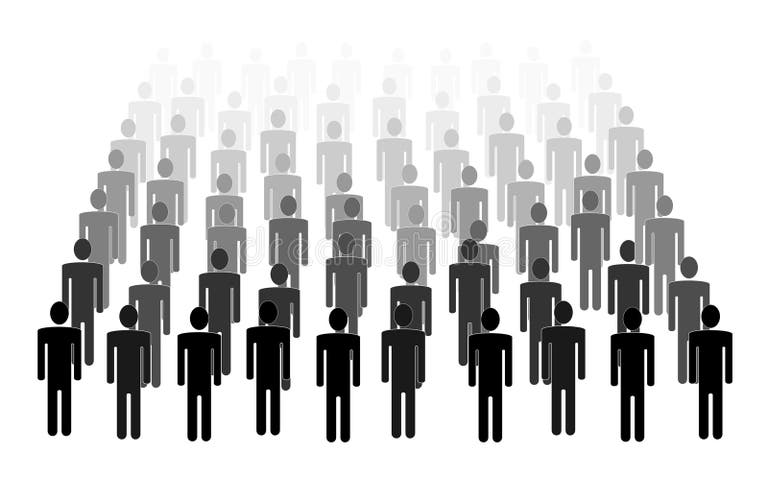 Simple Crowd Stock Illustrations – 13,497 Simple Crowd Stock ...