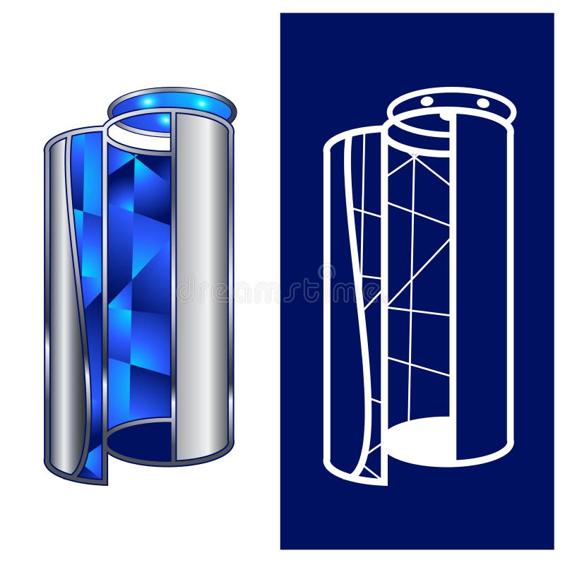 Illustration of Cryo Chamber Can Use Also As Logo Stock Vector ...
