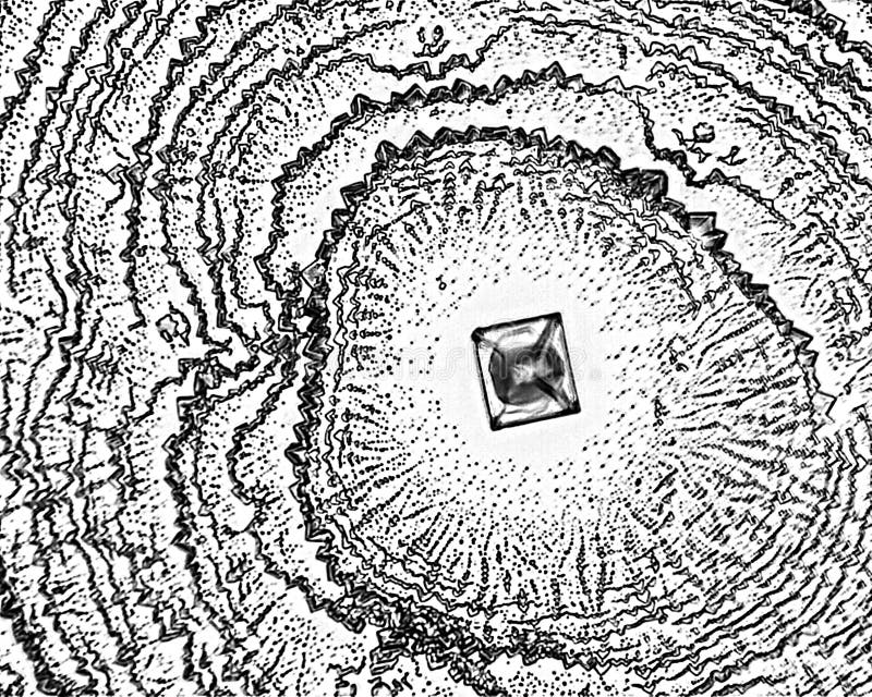 Illustration: Crystals of Salt Stock Illustration - Illustration of ...