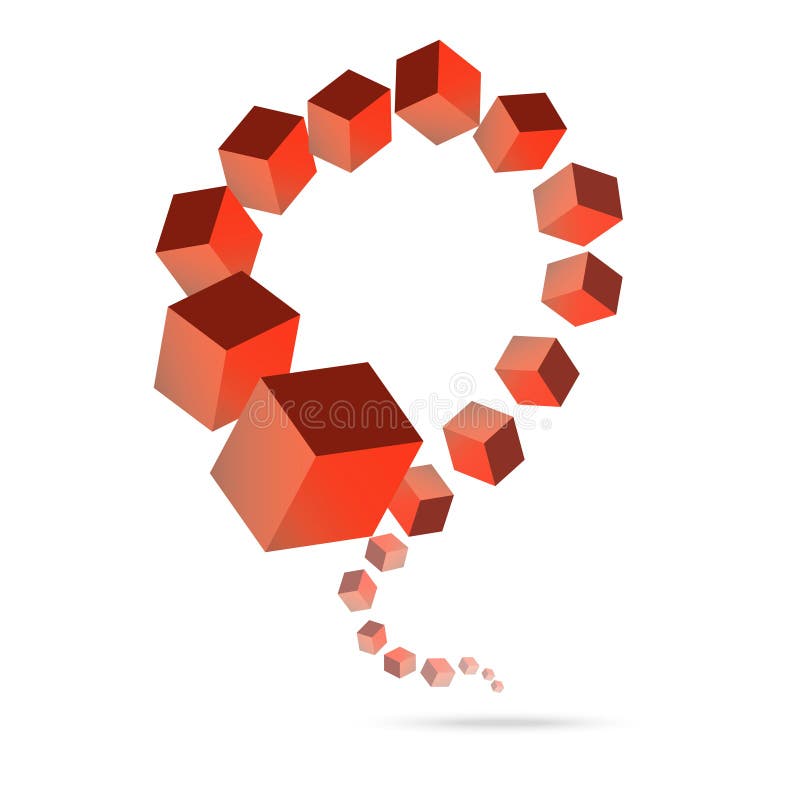 Illustration Cubique De Forme Illustration Stock - Illustration du ...