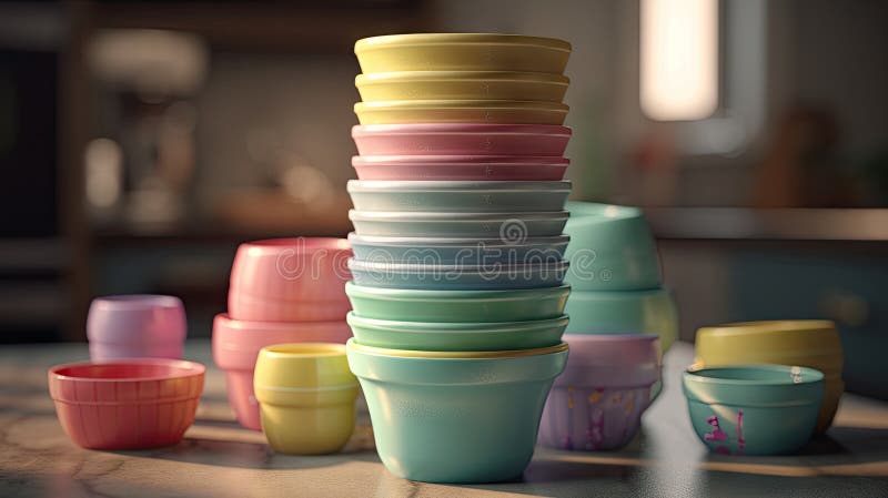 Illustration of Cup Toys with Good Material Stock Illustration ...