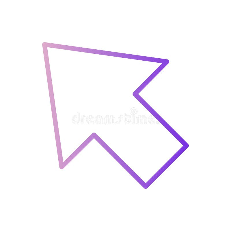 Illustration Cursor Icon for Personal and Commercial Use. Stock ...