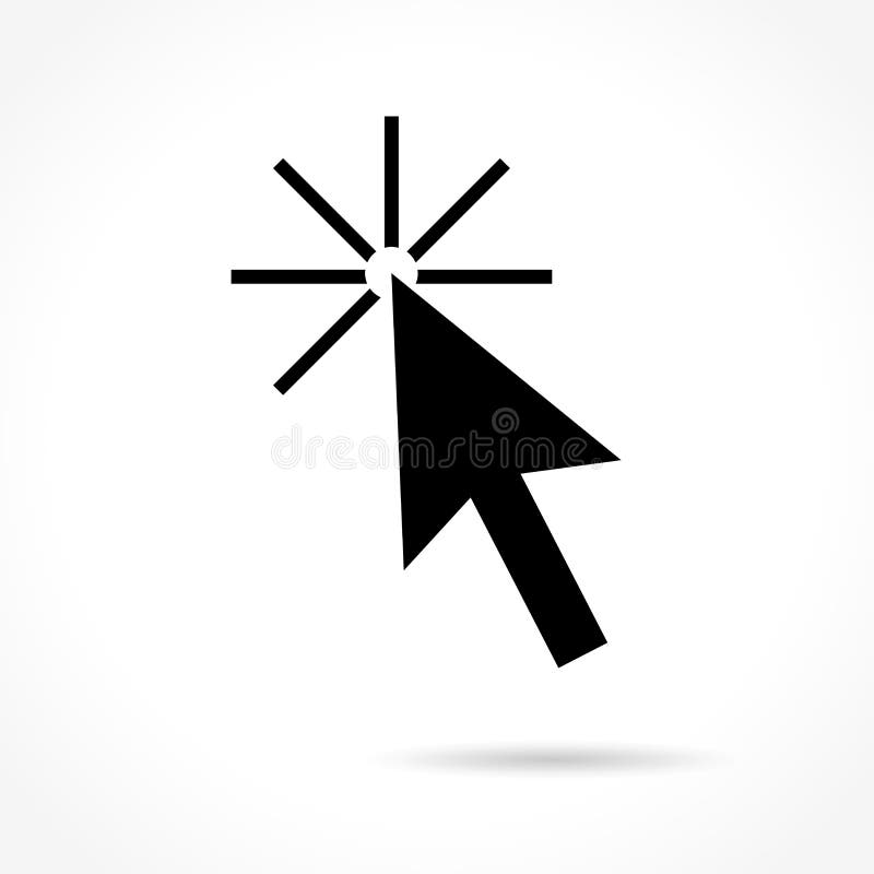 Cursor Vector Circle Transparent Icon Stock Vector - Illustration of ...