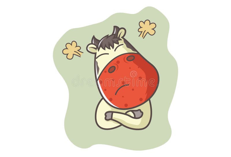 Angry Cow Moo Stock Illustrations – 43 Angry Cow Moo Stock ...