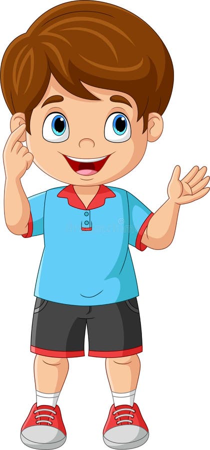 Cute Cartoon Little Boy Thinking Stock Vector - Illustration of idea ... Cute Cartoon Little Boy Thinking Stock Vector - Illustration of idea ...