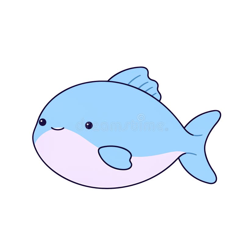 Chibi Fish Clipart Illustration Stock Photo - Illustration of animals ...