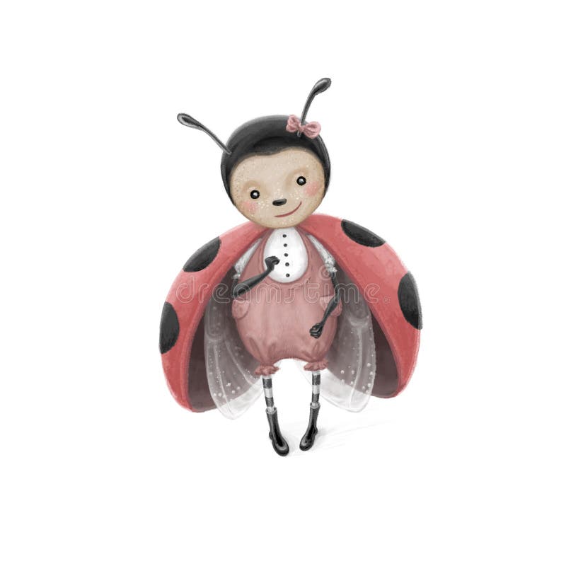 Ladybug Standing Stock Illustrations – 667 Ladybug Standing Stock ...