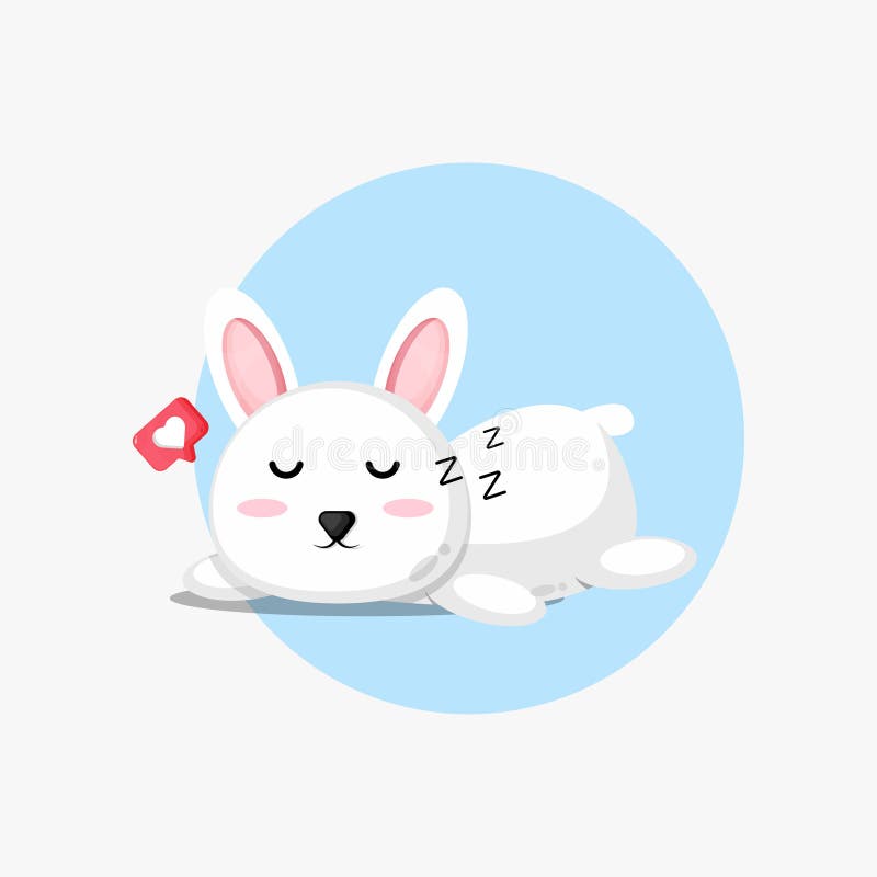 Sleeping Bunny Logo Stock Illustrations – 136 Sleeping Bunny Logo Stock ...