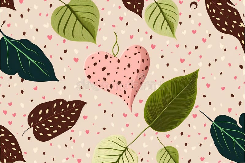 Cute and Sweet Art Seamless Pattern, Highly Detailed Pattern Decoration ...