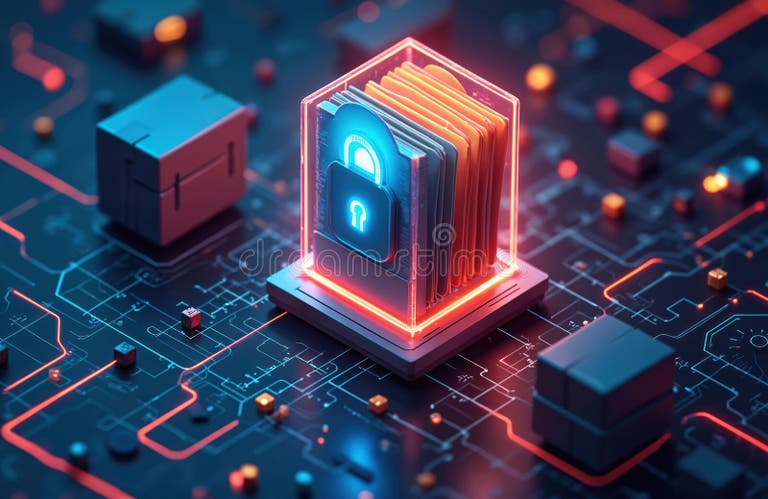 Cyber Security Data Protection Concept Stock Illustrations – 109,399 ...