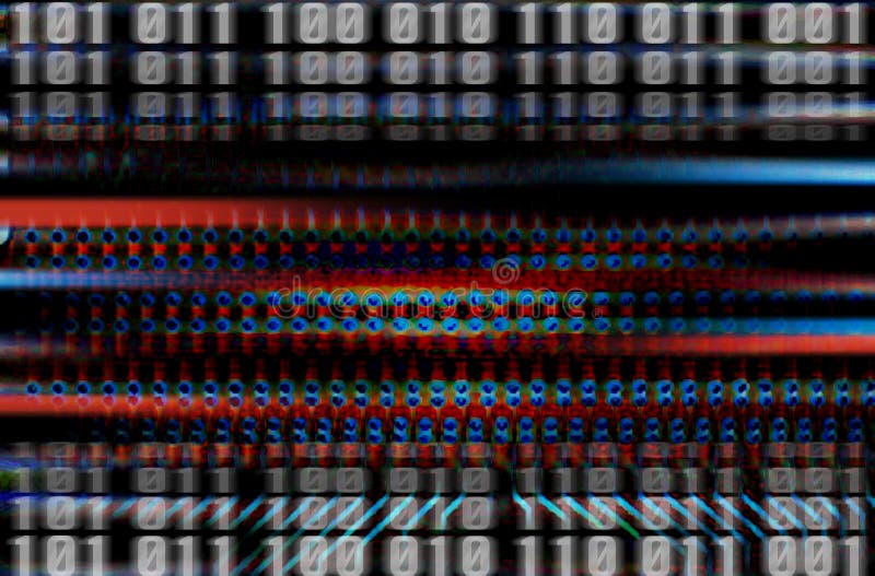 Illustration of Cyber World. Conceptual Image Stock Illustration ...