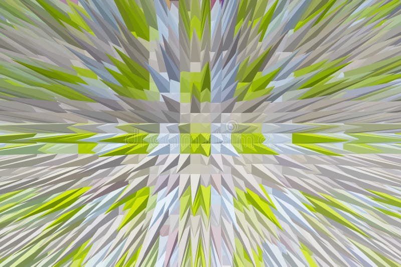 Cut of a Space Rock 3d Abstract Design Stock Illustration ...