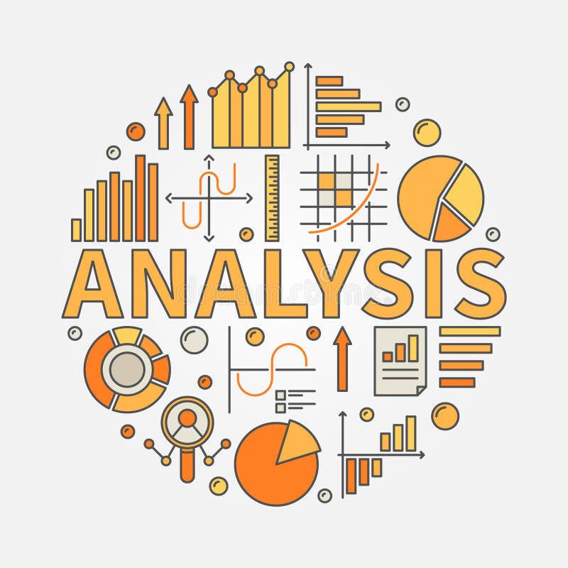 Illustration D'analyse Commerciale Illustration de Vecteur ...