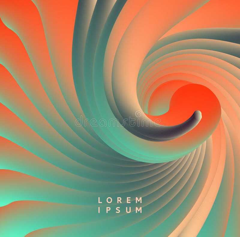 Illustration D'art De Vecteur Effet Dynamique Calibre De Conception De ...