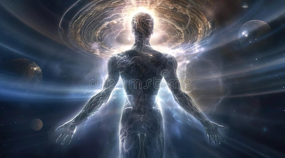 Illustration 3d of Astra Body with Light Around it Stock Illustration ...