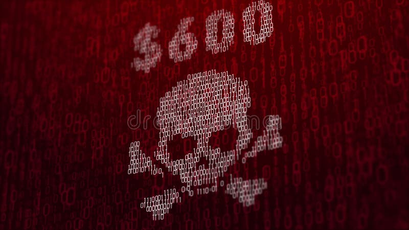 Illustration 3d Avec Le Concept Du Virus Informatique Wannacry ...