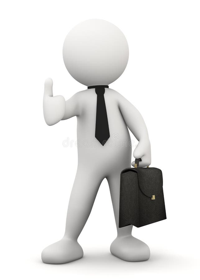 Illustration 3d Conclusion Deal Business Stock Illustration ...