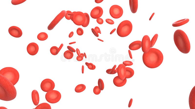 Illustration 3D De Globule Rouge Illustration Stock - Illustration du ...