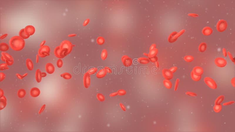 Illustration 3D De Globule Rouge Illustration Stock - Illustration du ...