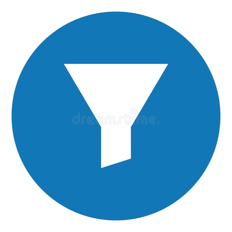 Illustration d'entonnoir illustration stock. Illustration of concept ...