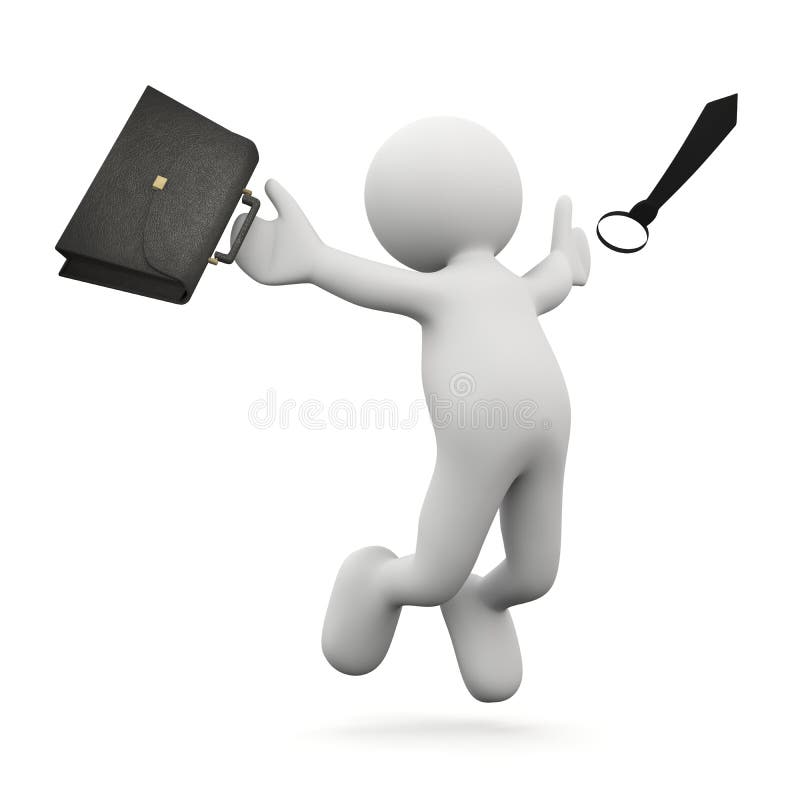 Illustration 3d Fine Working Day Stock Illustration - Illustration of ...