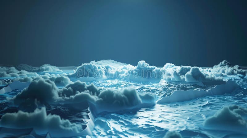 Illustration 3D Model AIdriven Weather Forecasting and Climate Modeling ...