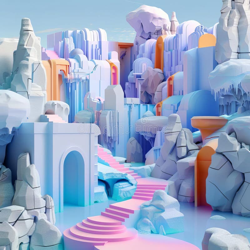 Illustration 3D Model AIgenerated Virtual Real Estate Tours and ...