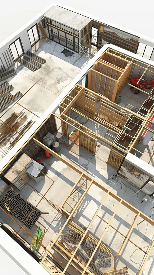 Illustration 3D Model AIgenerated Virtual Real Estate Tours and ...