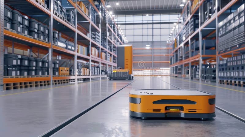 Illustration 3D Model AIoptimized Inventory Management and Supply Chain ...