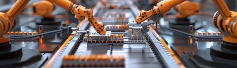 Illustration 3D Model AIoptimized Production Planning and Scheduling ...