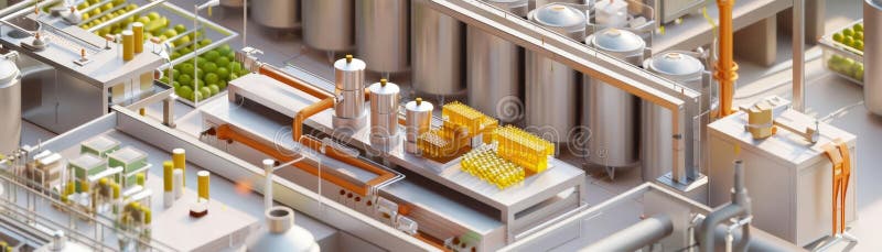 Illustration 3D Model AIoptimized Production Planning and Scheduling ... Illustration 3D Model AIoptimized Production Planning and Scheduling ...