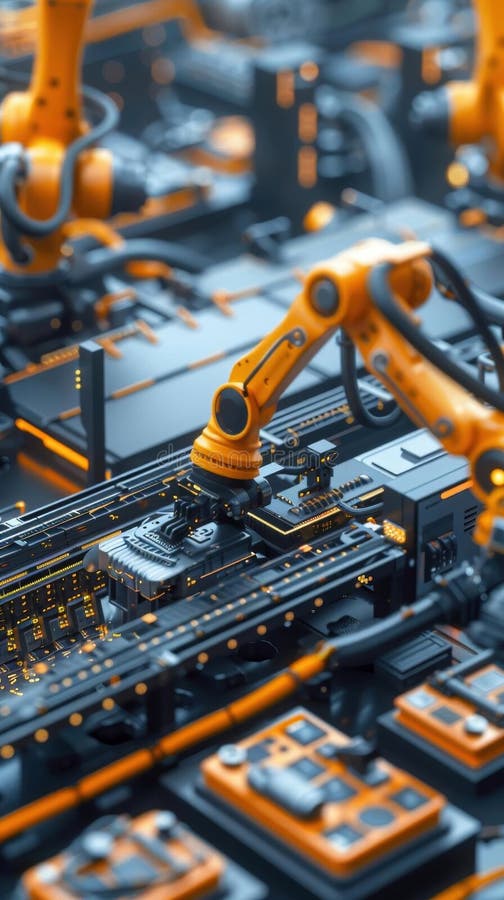 Illustration 3D Model AIoptimized Production Planning and Scheduling ... Illustration 3D Model AIoptimized Production Planning and Scheduling ...