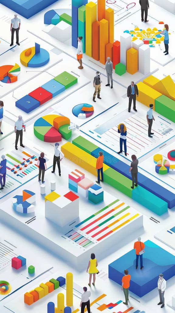 Illustration 3D Model AIoptimized Workforce Planning and Talent ...