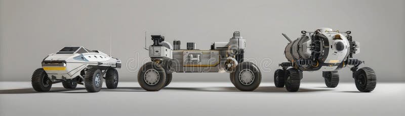 Illustration 3D Model AIpowered Robotics for Space Exploration and ...