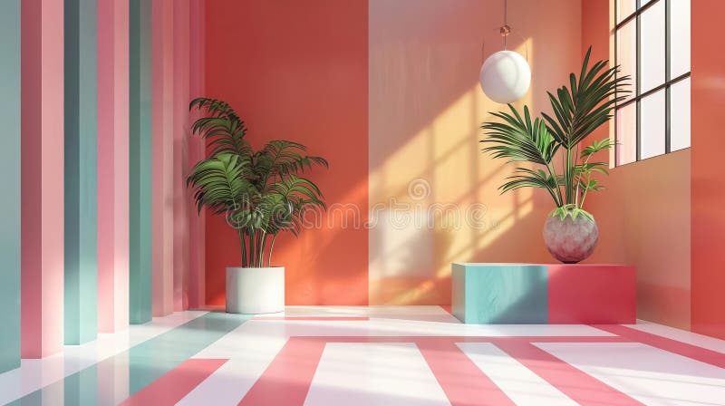 Illustration 3D Model AIpowered Virtual Assistants for Smart Home ...