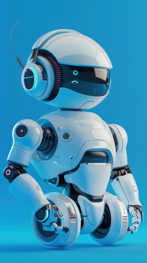 Illustration 3D Model AIpowered Virtual Assistants for Smart Home ...