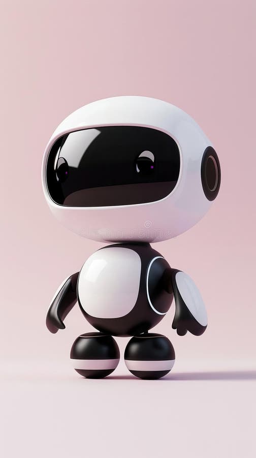 Illustration 3D Model AIpowered Virtual Assistants for Smart Home ...