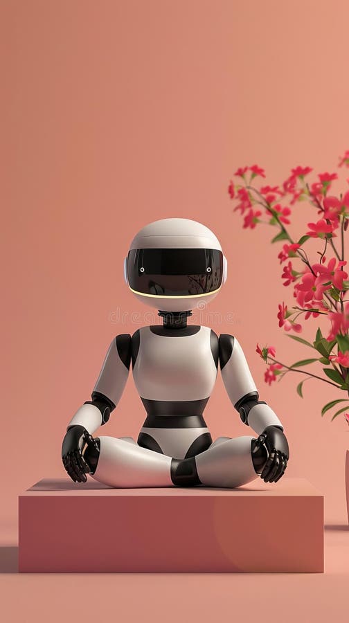 Illustration 3D Model AIpowered Virtual Assistants for Smart Home ...