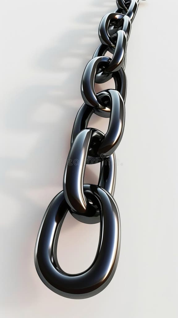 Illustration 3D Model Clean Interconnected Line Icon Representing a ...