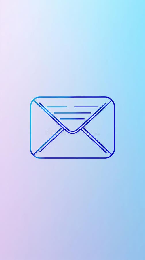 Illustration 3D Model Minimalist Icon Made of Thin Lines Depicting an ...