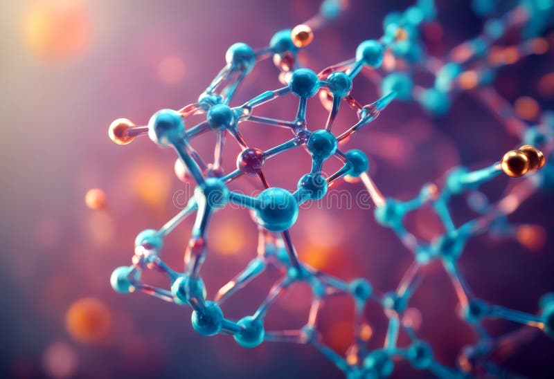 Illustration 3d Mrna Molecule Stock Illustration - Illustration of ...