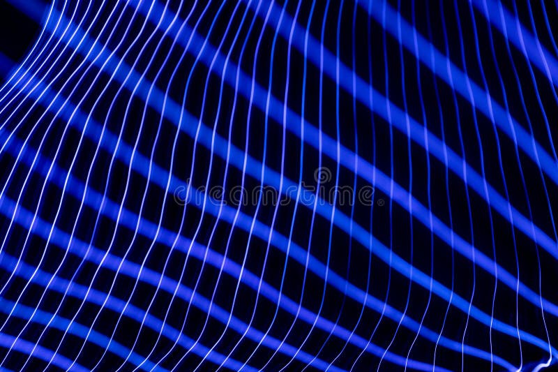 Illustration or 3D Rendering. Abstract Lines Forming a Three ...