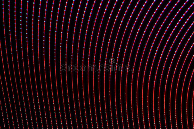 Illustration in 3 D or Representation in 3 D. Lights Forming Patterns ...