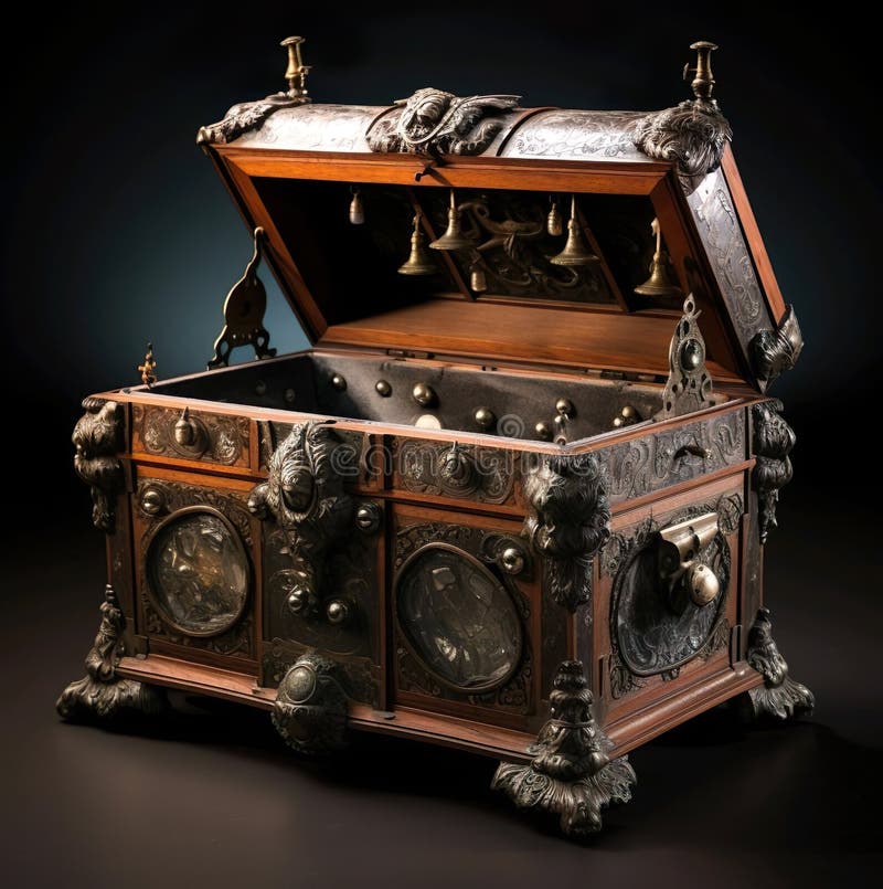 Illustration 3d of Treasure Box Stock Illustration - Illustration of ...