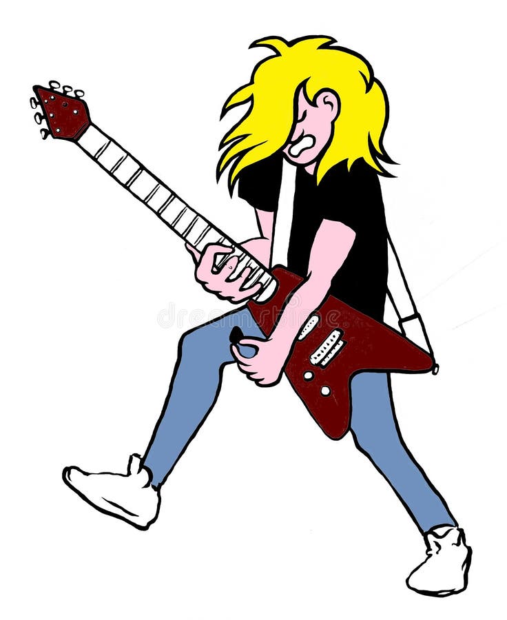 Headbanger Stock Illustrations, Vecteurs, & Clipart – (24 Stock ...
